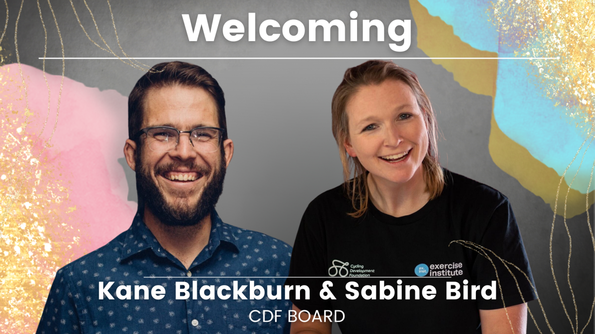 CDF Board Updates - Cycling Development Foundation